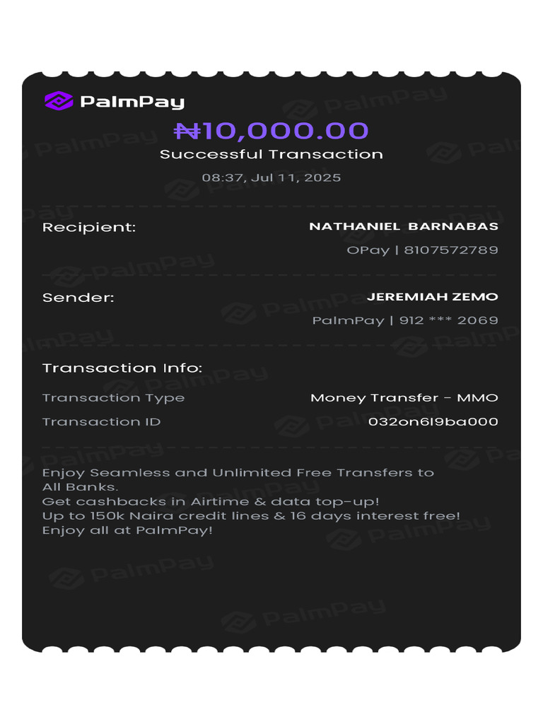 Recipt 1752219465436 | PDF