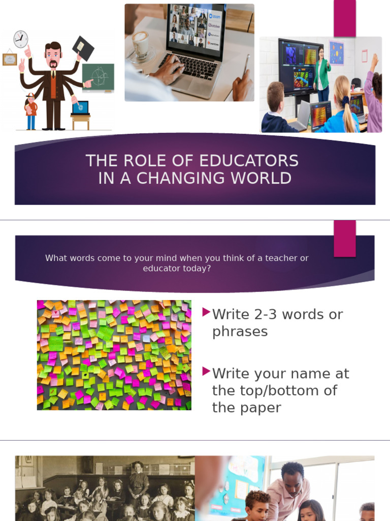 The Role of Educators | PDF | Teachers | Psychology