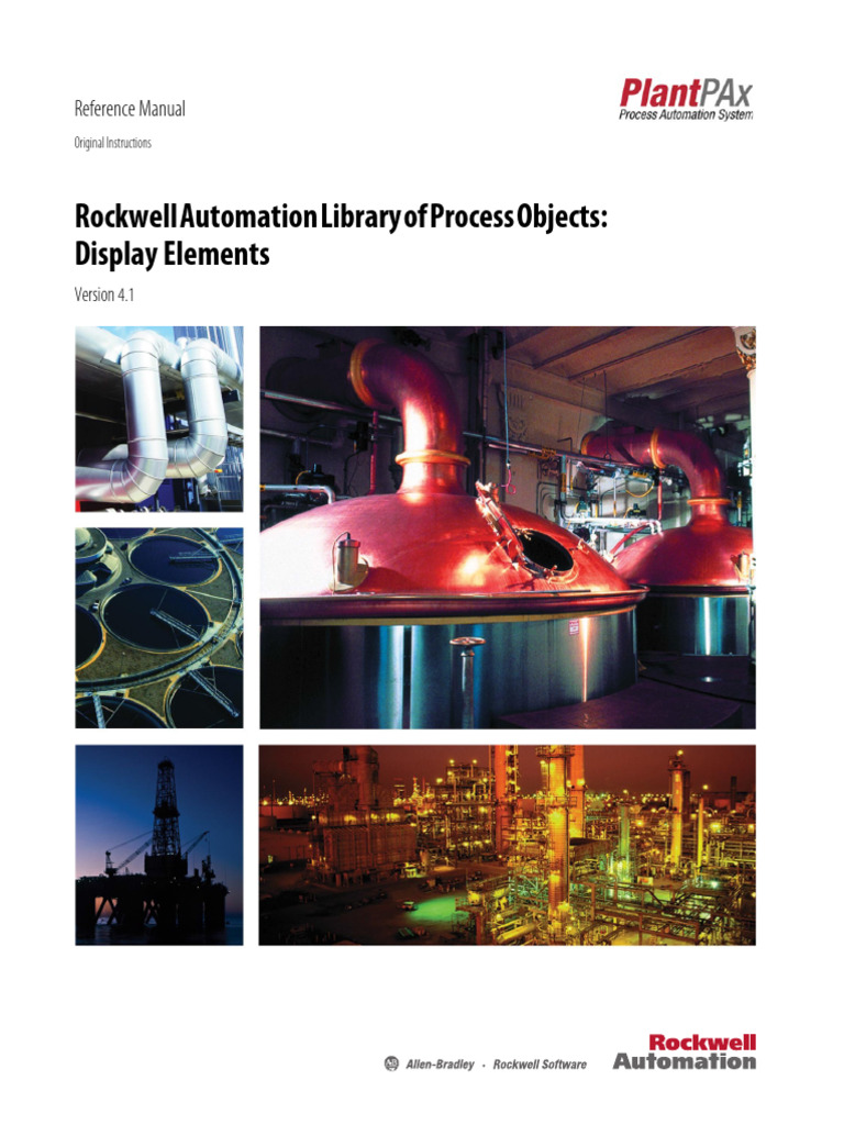 PlantPAX Display Elements Manual | PDF