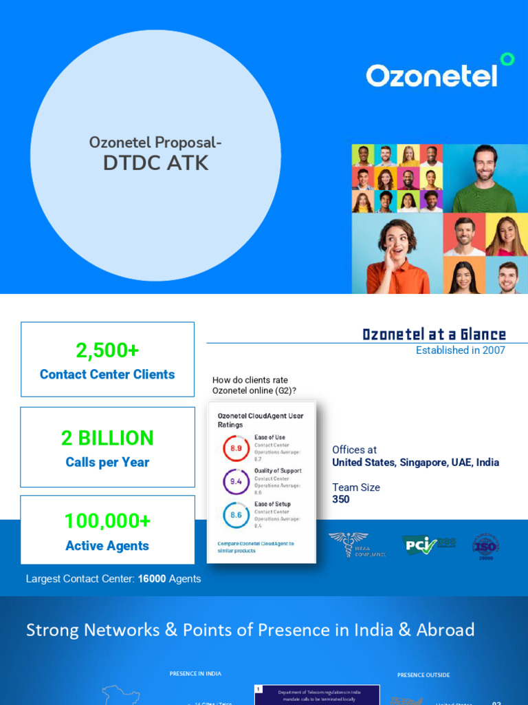 Ozonetel Commercials-DTDC-June 2025 | PDF | Call Centre | Interactive Voice Response