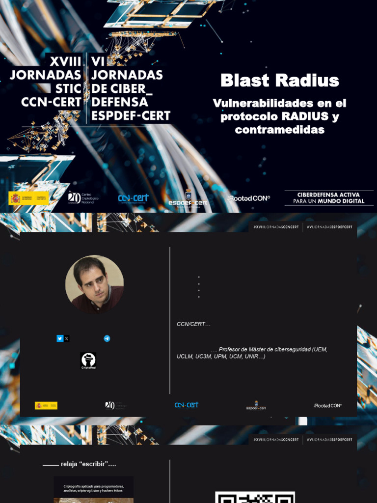 STIC CCN CERT 2024 Alfonso Muñoz Muñoz Blast Radius Vulnerabilidades en El Protocolo RADIUS y ...