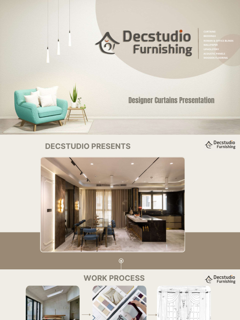 Designer Curtains PPT - Compressed | PDF