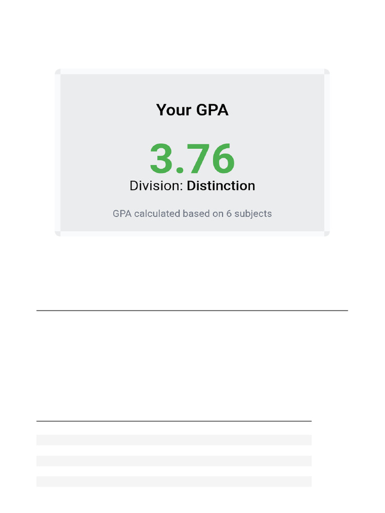 NEB Grade12 Science GPA 3.76 | PDF