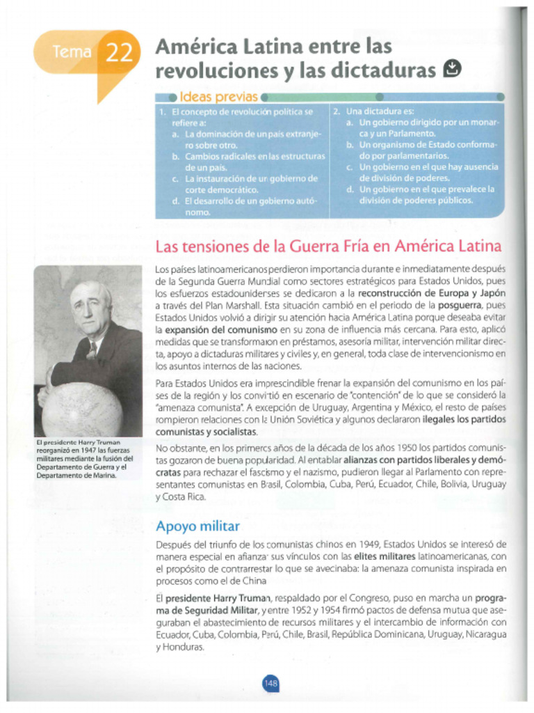 America Latina Entre Revoluciones y Dictaduras | PDF | Cuba | Fidel Castro