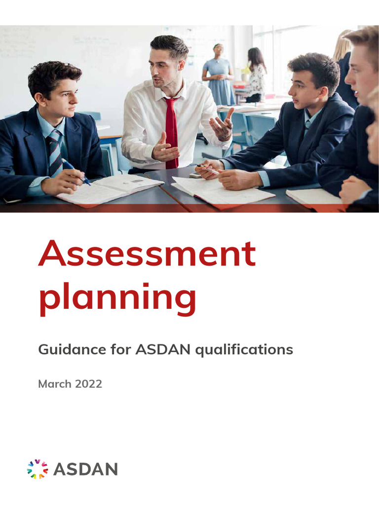 Asdan Quals Assessmentplanningguidance Mar2022 | PDF | Educational ...