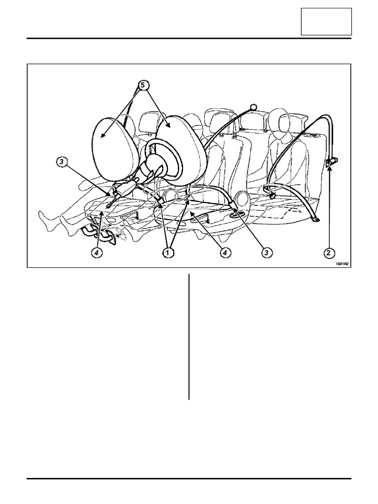 88C-Airbag and Pretensioners | PDF | Seat Belt | Airbag