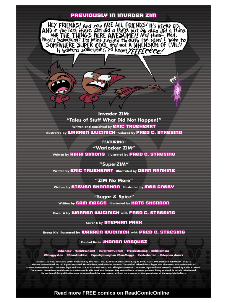 Invader Zim 40 Pag 2 | PDF