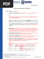 1 - Modelo Informe de Necesidad 2022 | PDF | Derecho