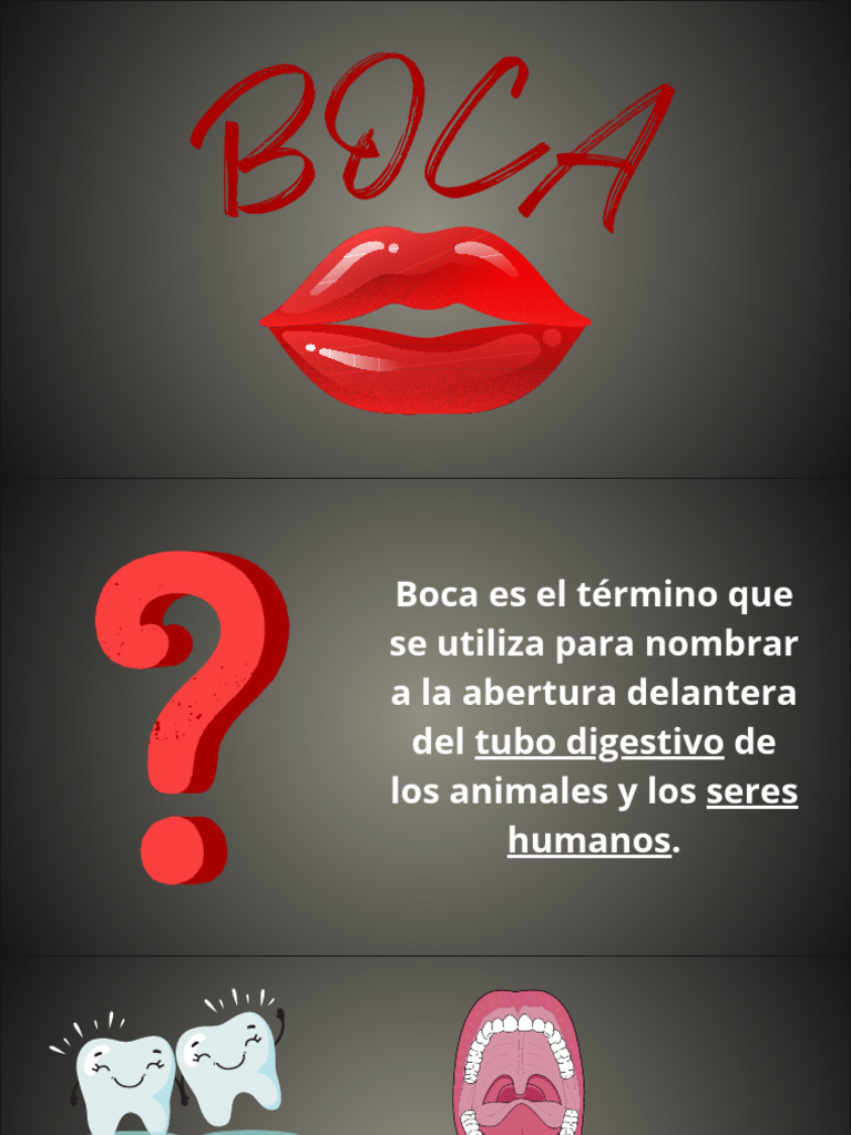 Comunicación no verbal y la boca | PDF