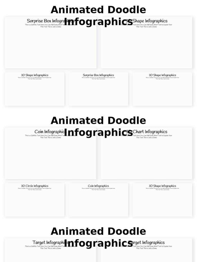 Premium Version Doodle Infographics (Samples) | PDF