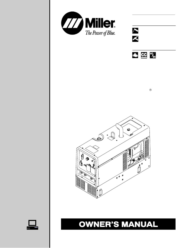 Miller Welder Owners Manual | PDF | Welding | Construction