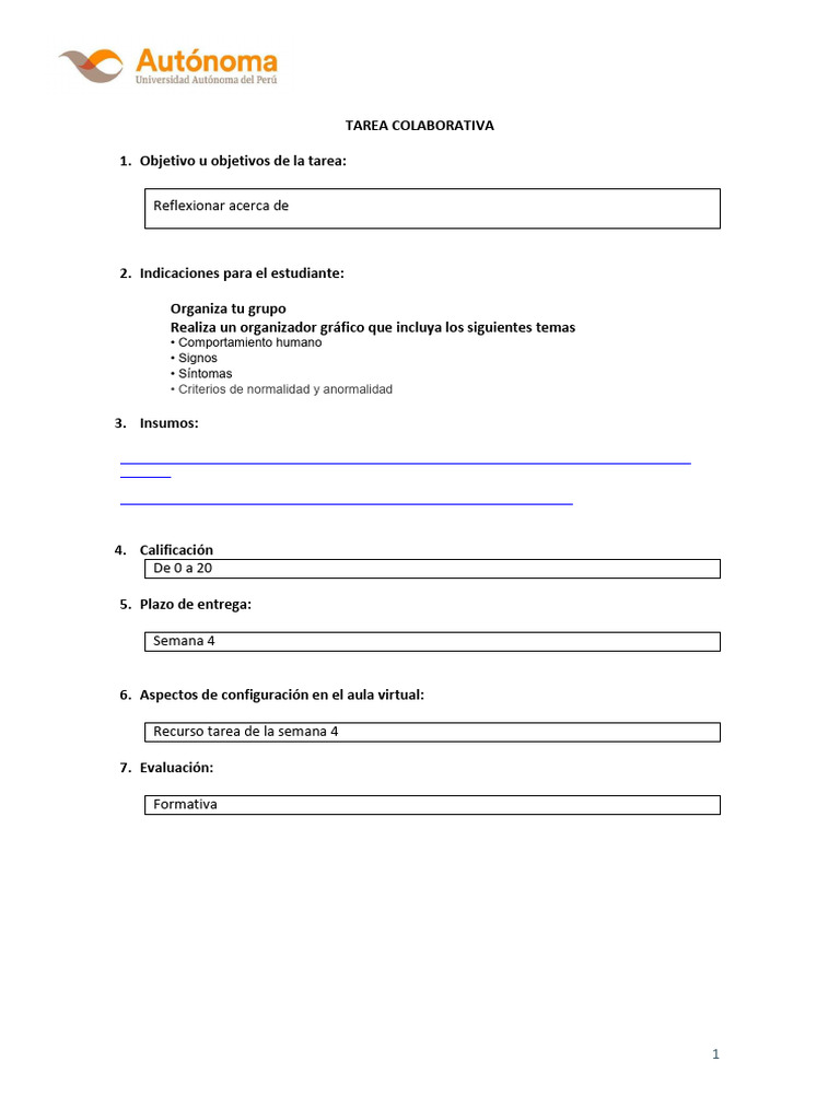 Tarea Colaborativa | PDF