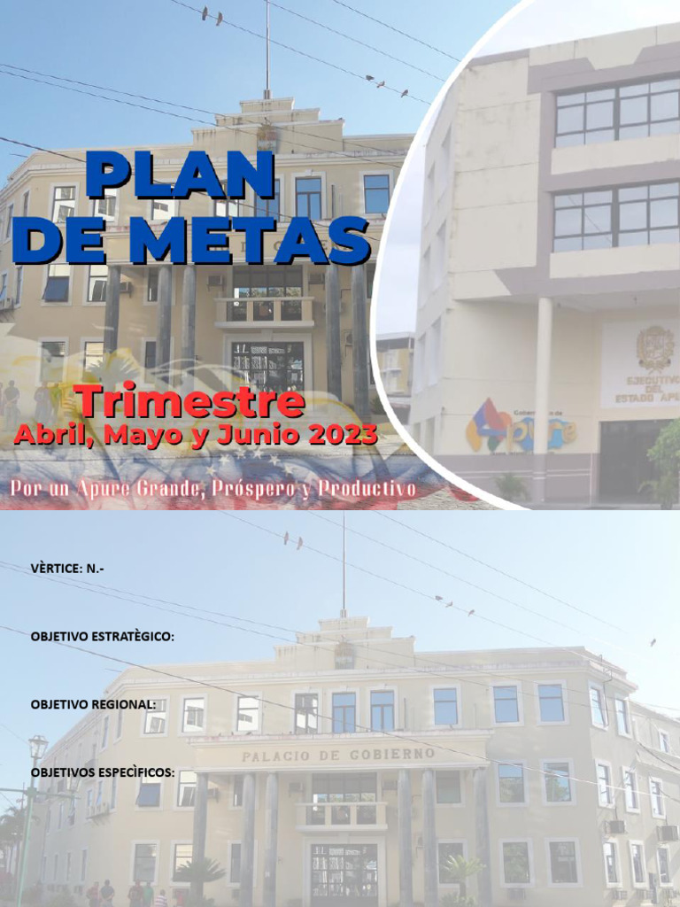 Plan de Metas Trimestral Abril, Mayo y Junio 2023 | PDF