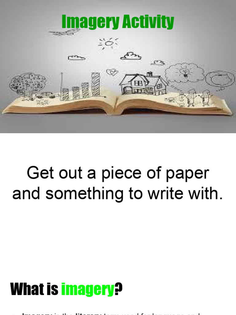 Imagery Activity | PDF