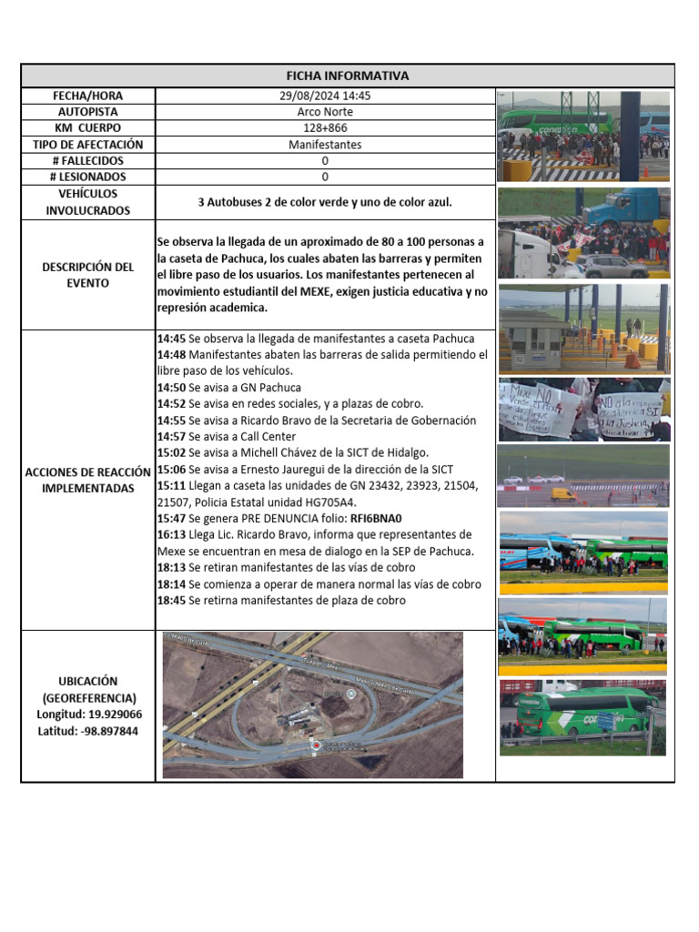 Ficha Informativa Mexe KM 128+866 29082024 | PDF