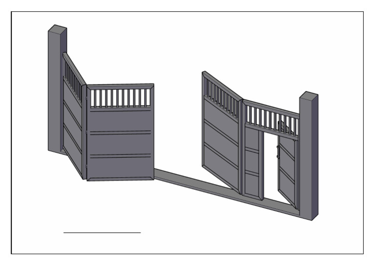 Steel Gate 3D | PDF