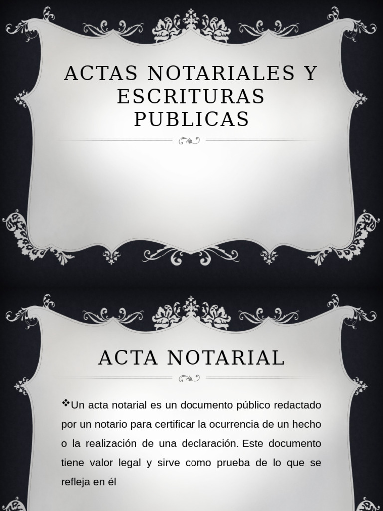 3 Actas Notariales y Escrituras Publicas | PDF | Justicia | Crimen y violencia
