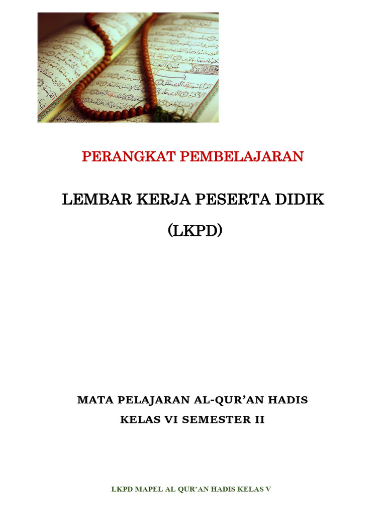LKPD Qurdis | PDF