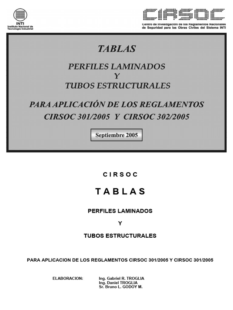 Tablas Perfiles | PDF | Mecánica | Ingeniería estructural