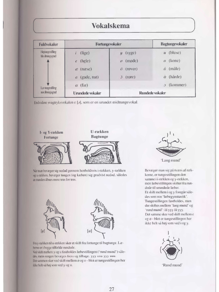 Vokaler | PDF
