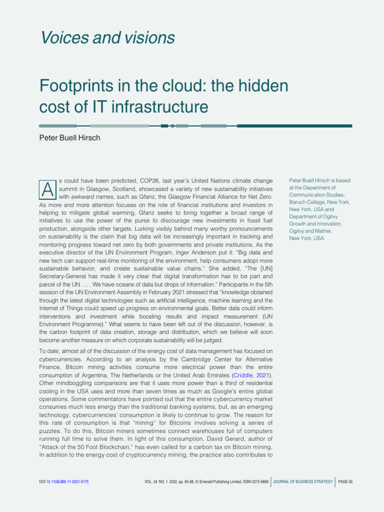 10 1108 - Jbs 11 2021 0175 | PDF | Sustainability | Data Center