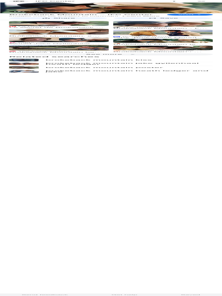 Brokeback Mountain at 19 - Google Search | PDF