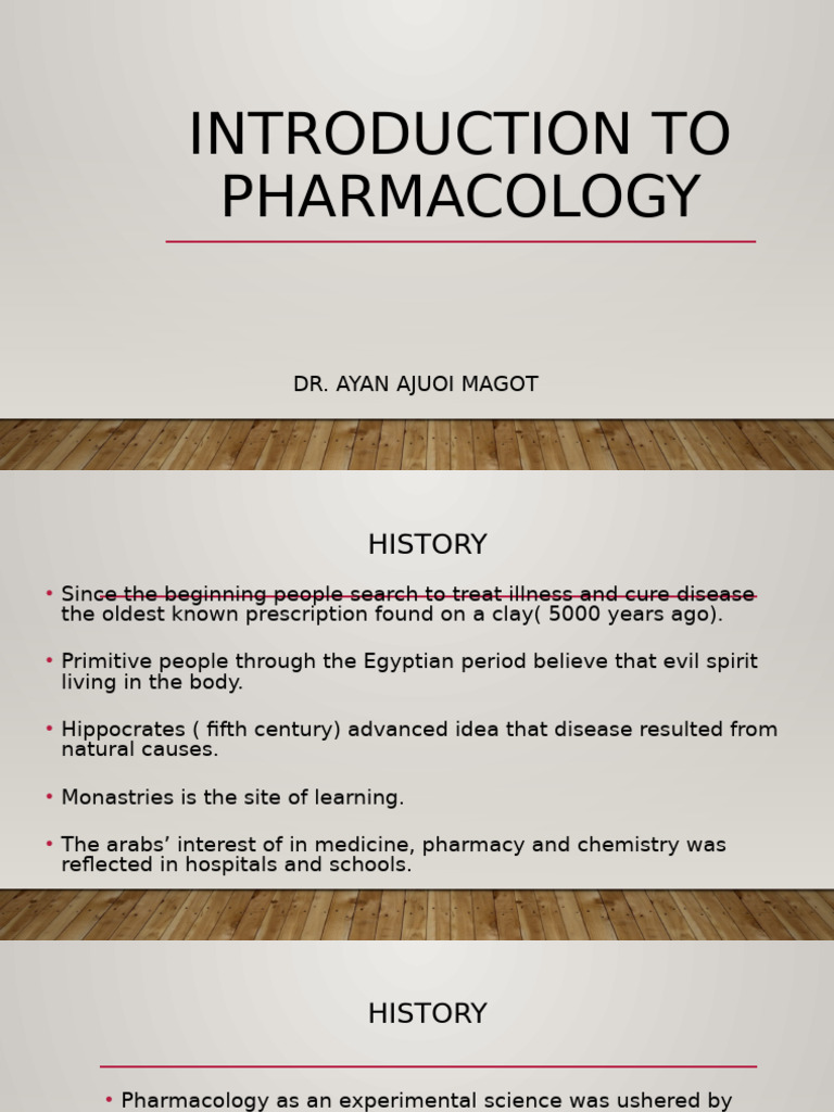 Intro To Pharmacology | PDF | Drug Metabolism | Cell Membrane