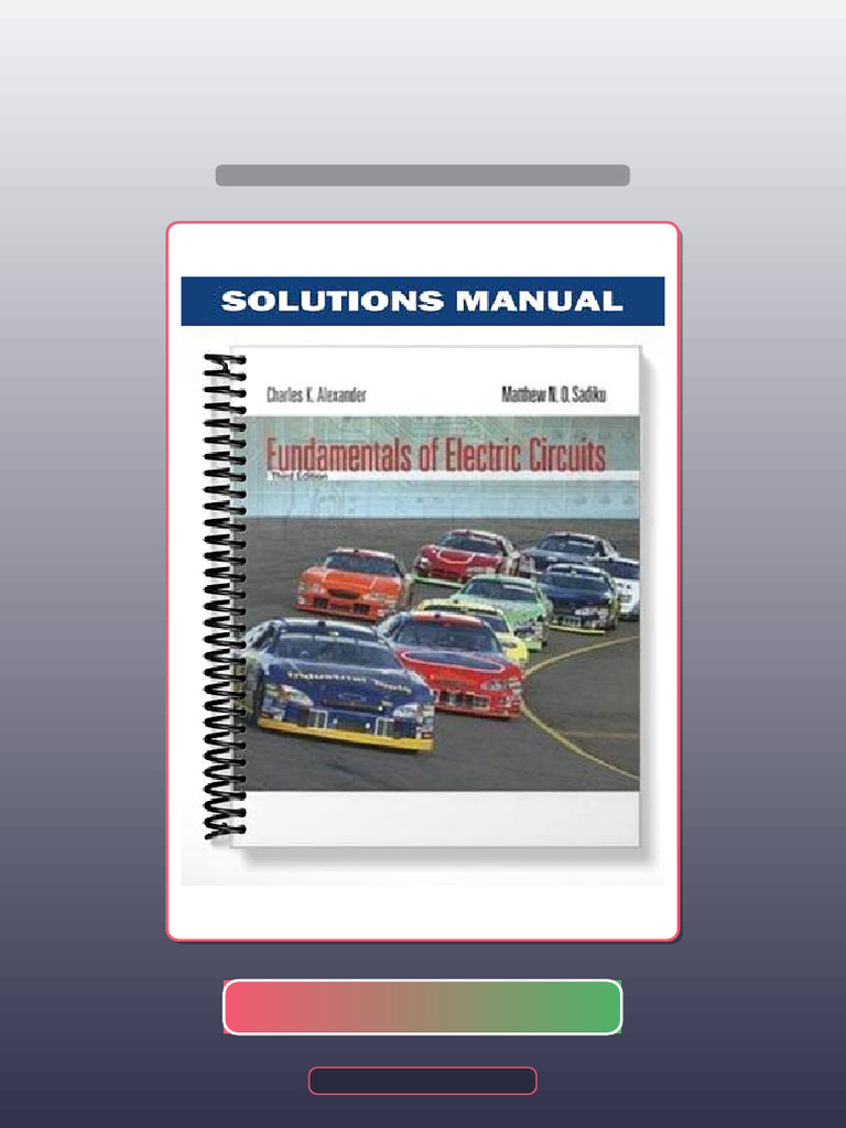 Real Test Bank Fundamentals of Electric Circuits 3rd Edition by ...