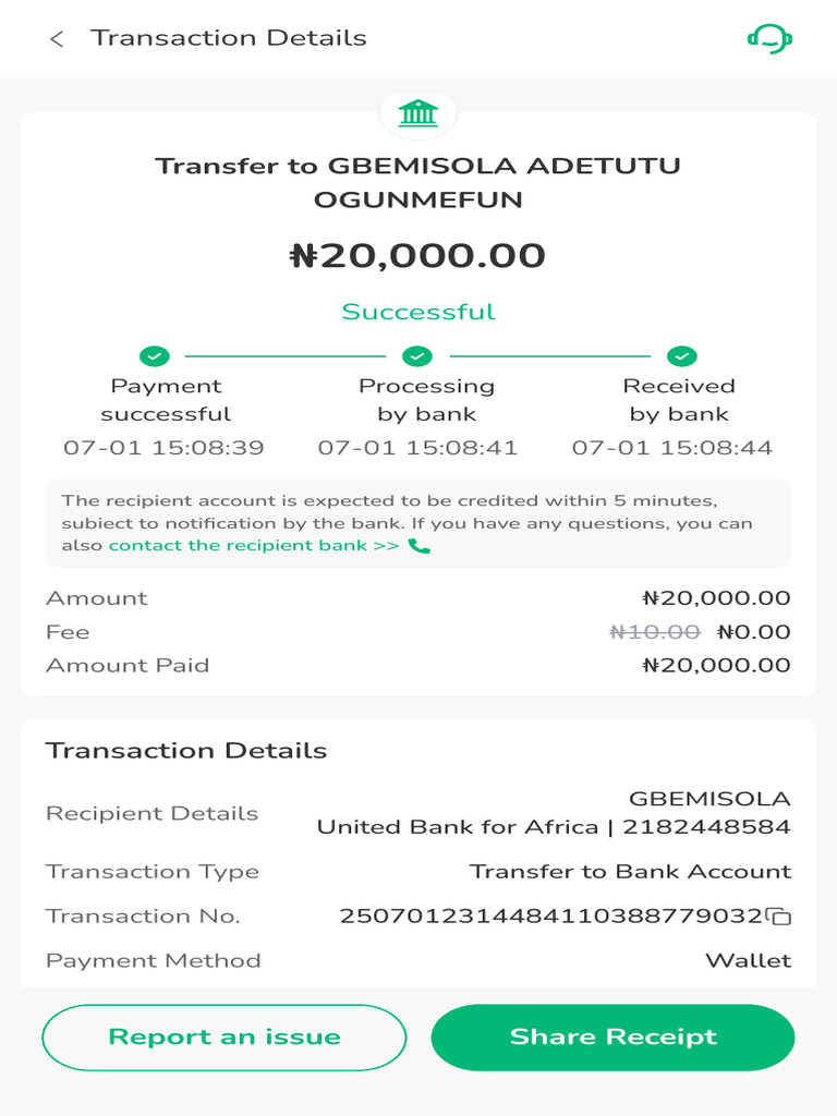 Bank Transfer - SlipCraft | PDF