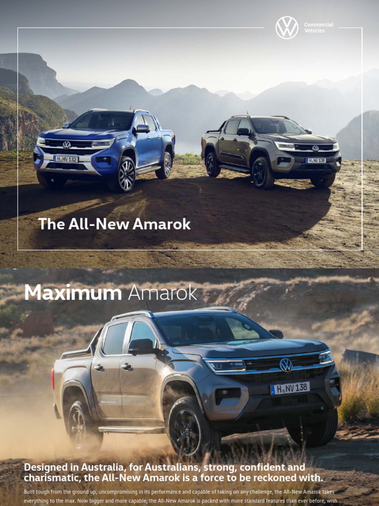 All-New Amarok: Tough Ute Features | PDF | Anti Lock Braking System ...