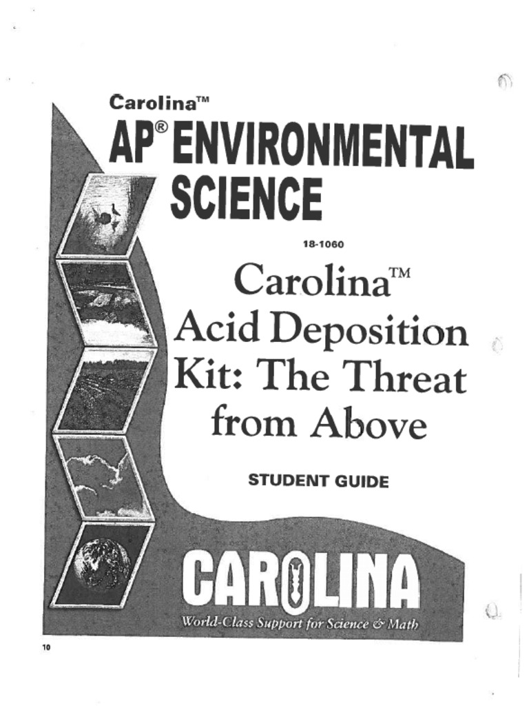 Acid Rain Lab Info and Instructions-Compressed | PDF