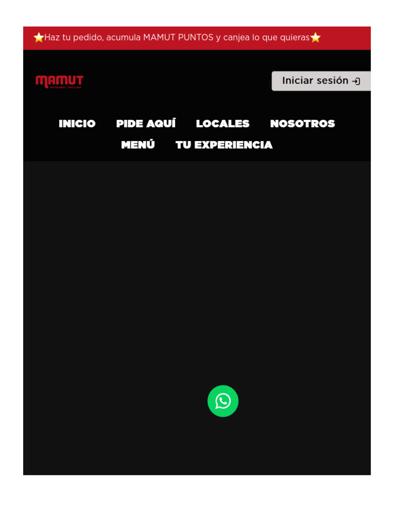 Mamut, La Cadena Líder de Restaurantes de Comida Casual en Chile. | PDF