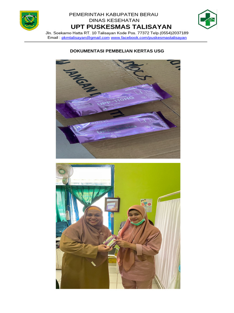 Dokumentasi Kwitansi Usg Ninda | PDF