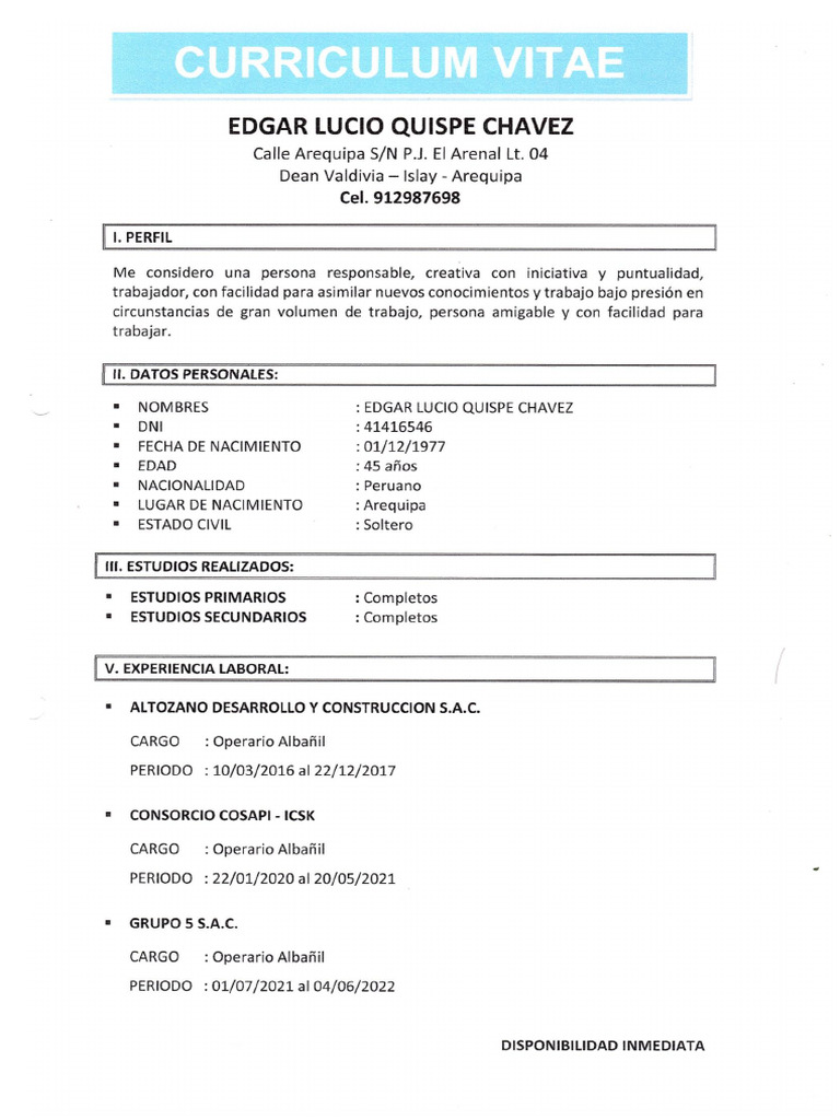 CV EDGAR (1) - Merged | PDF