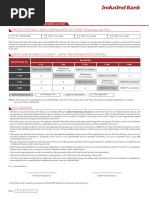 IndusInd Bank Primary Account Request Form | PDF | Transaction Account ...