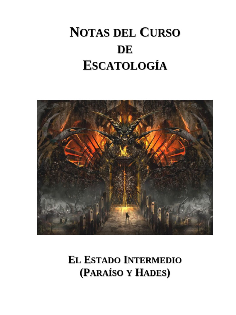 El Estado Intermedio Bosquejo de Completación | PDF | Paraíso | Cristo ...