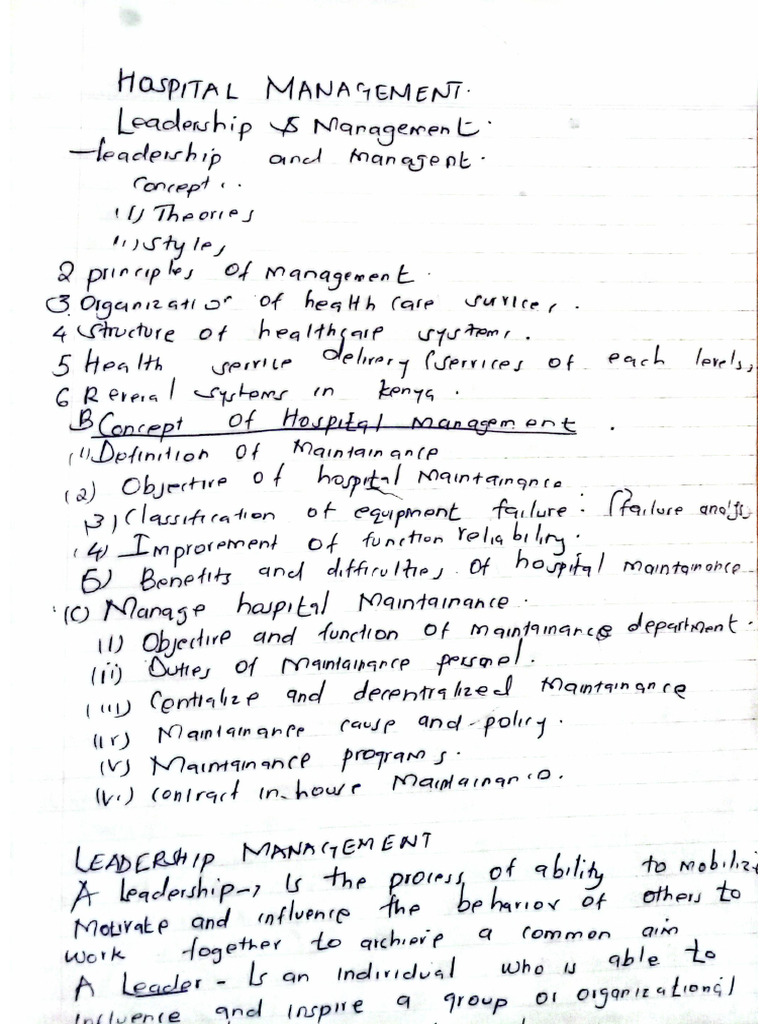 Hospital Management | PDF