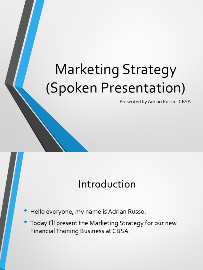 Task3 PartB Marketing Strategy Presentation KDRH | PDF