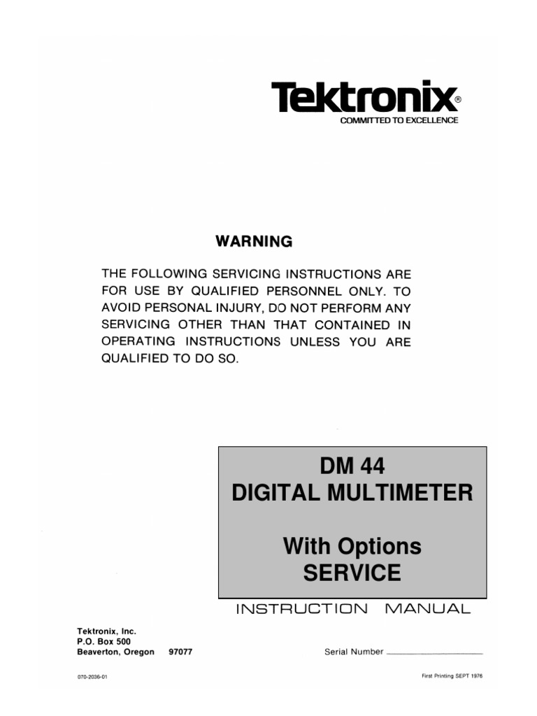 Dm44 Rev Text | PDF | Manufactured Goods | Electronics