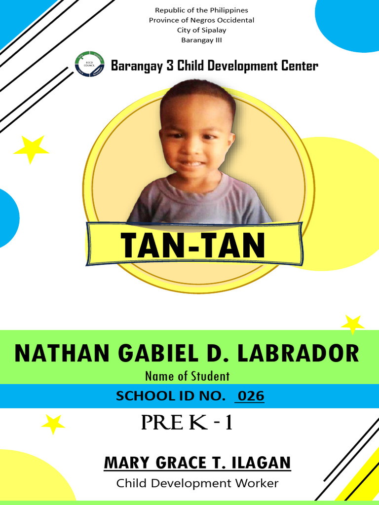 Daycare ID for Barangay 3 Center | PDF