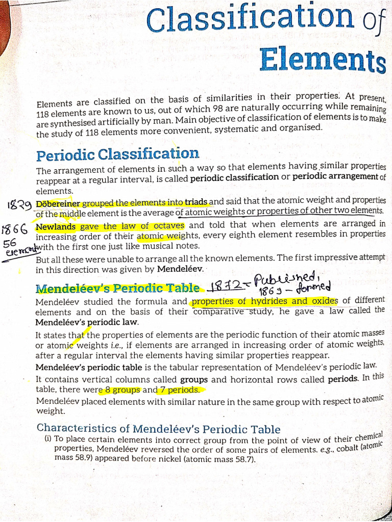 Periodic Table | PDF