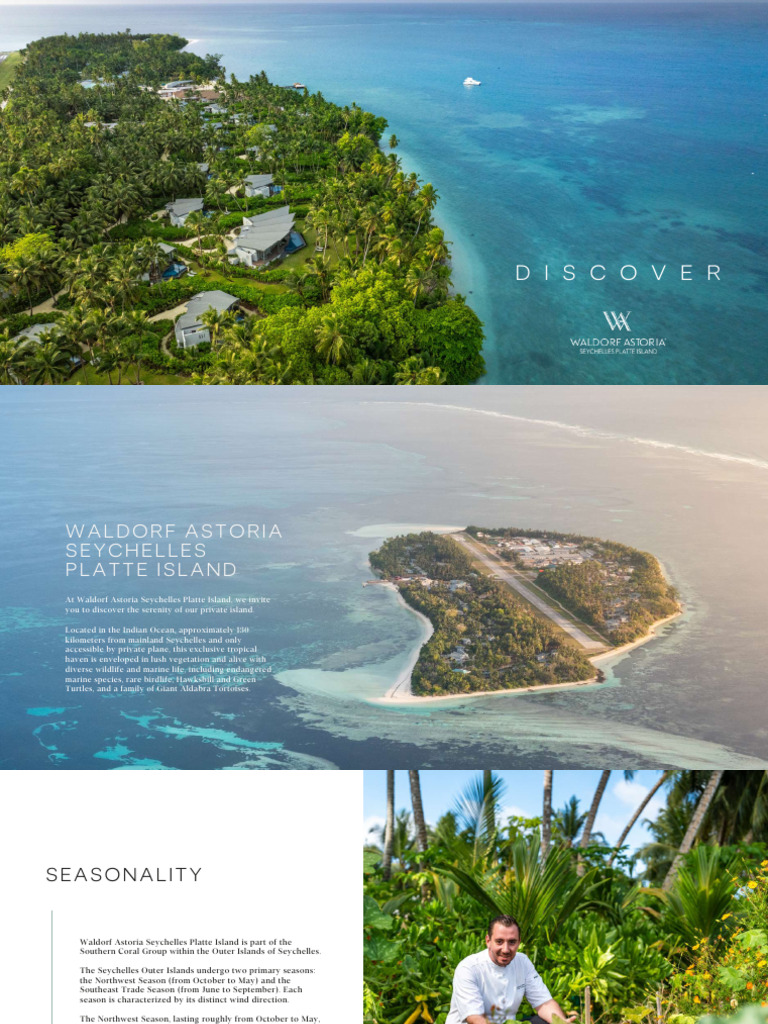 Discover Brochure - Waldorf Astoria Platte Island PDF | PDF | Turtle | Sea