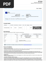 Travel Certificate Indigo | PDF