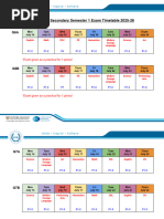 2025 GCE O-Level Exam Schedule Singapore | PDF