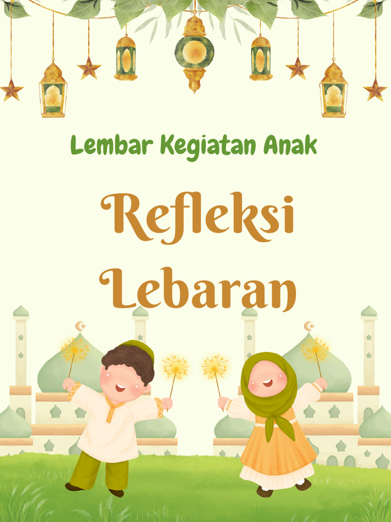 Kegiatan Anak Saat Lebaran dan THR | PDF