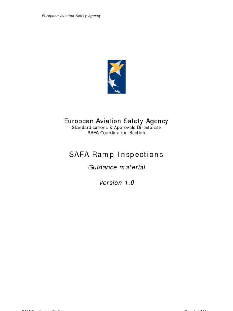 SAFA Ramp Inspection Procedure v1.0 | PDF