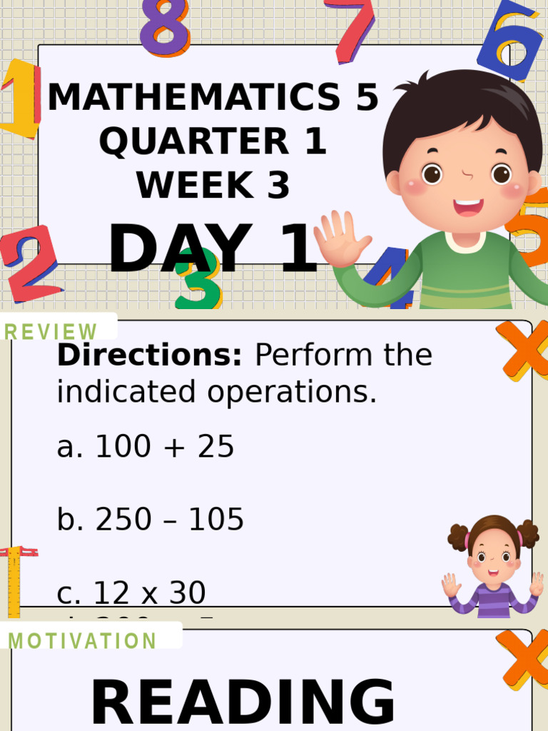 g5 Ppt Math q1w3 | PDF | Bracket | Elementary Mathematics