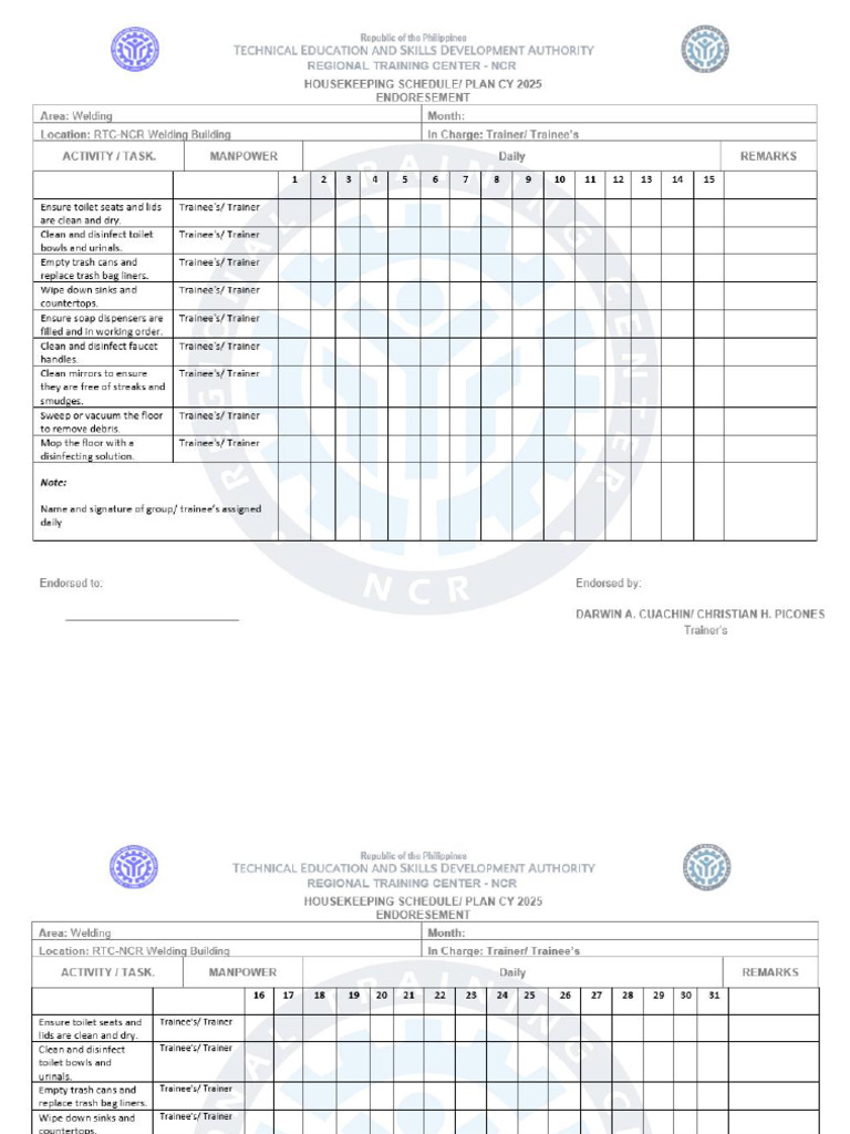Daily Plan | PDF