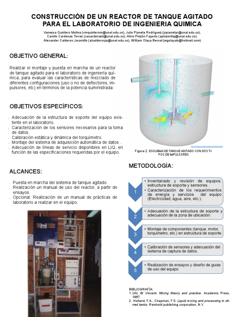 Poster 1 - Tanque Agitado | PDF