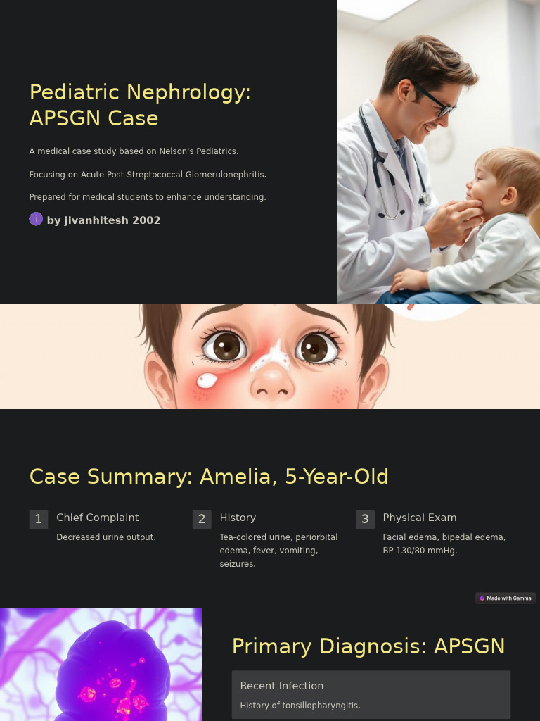 Pediatric Nephrology APSGN Case | PDF